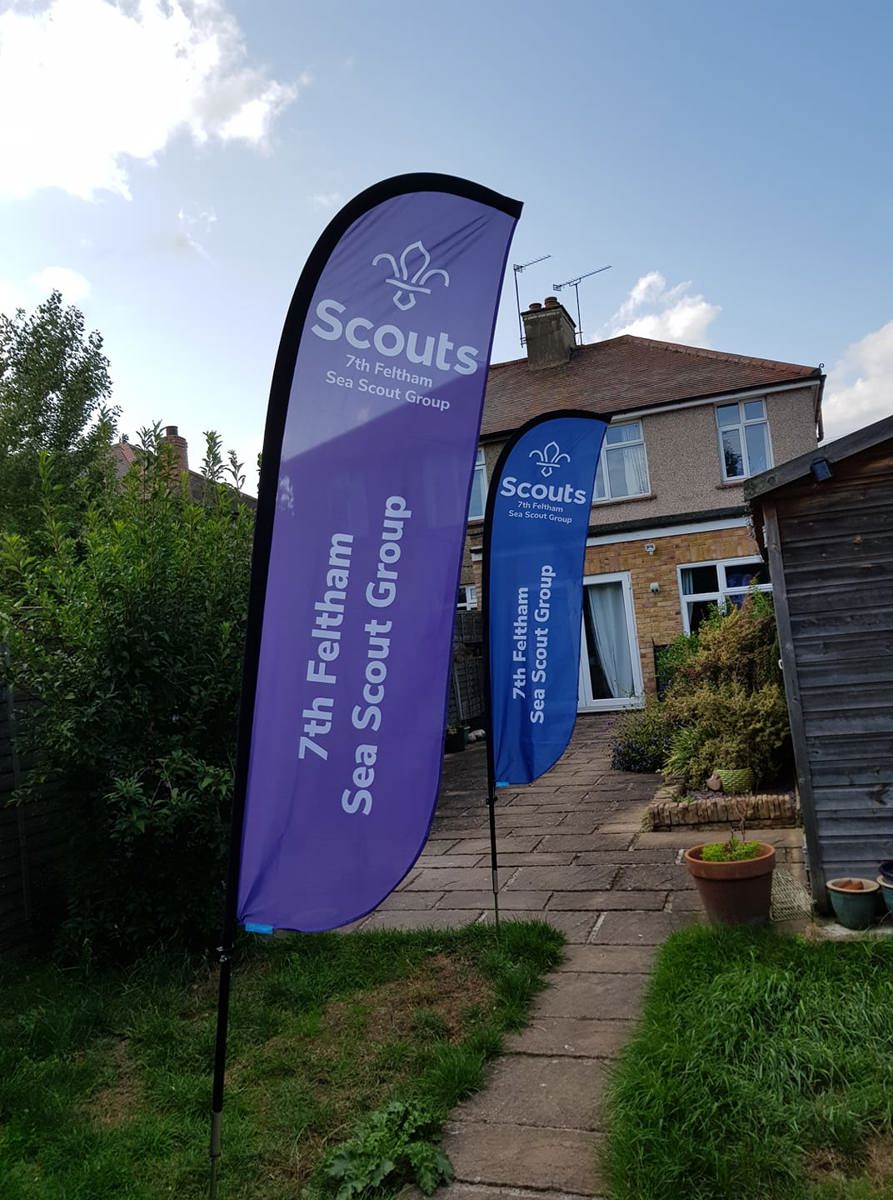 Scout Feather Flags